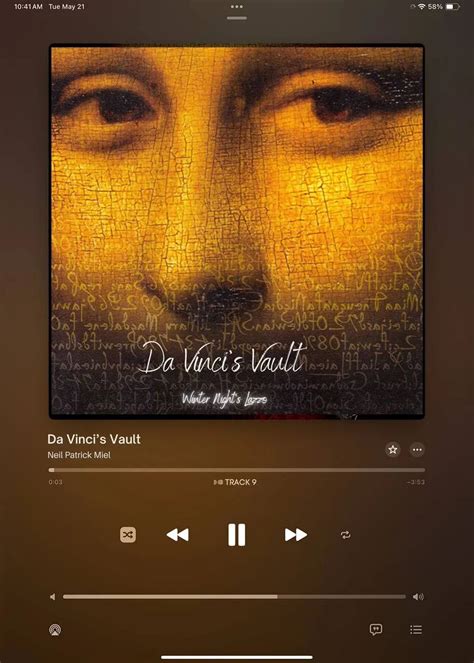 Track 9 Da Vincis Vault This Track Is Solely On One Purpose What