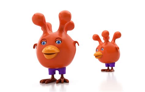 Eggbert Chickenstein A Sub D Character With Purple Underwear