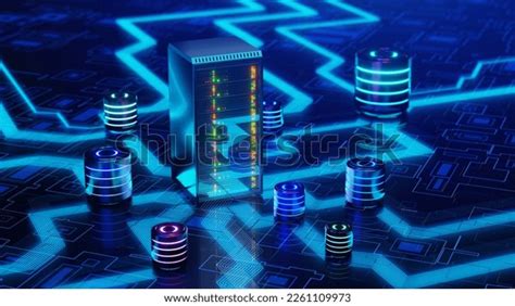 Server Room Data Center Database Connection Stock Illustration 2261109973 Shutterstock