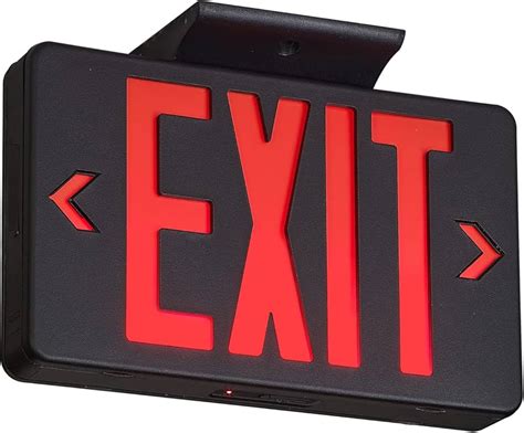 Red Exit Sign Highway