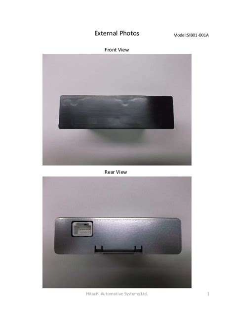 Hitachi Automotive Systems L T D Device Database