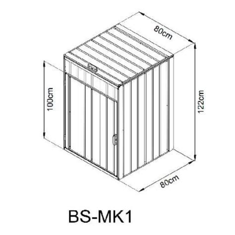 Modular Bin Store Isunor Metal Shed Manufacturer