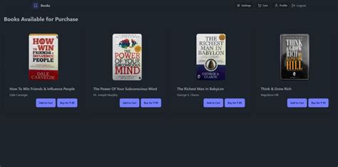 React Nodejs Mongodb Fullstackdevelopment Bookstore Webapp