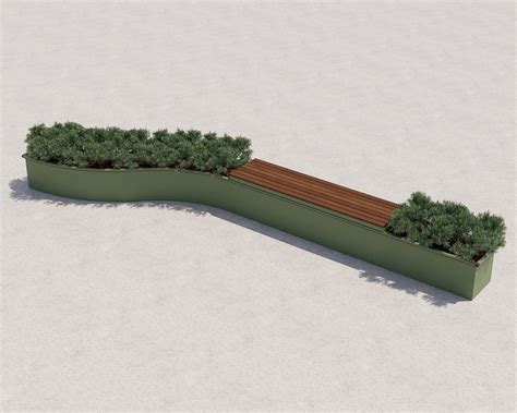 Canoe Modular Planter By Maglin Site Furniture Azure Magazine Azure Magazine