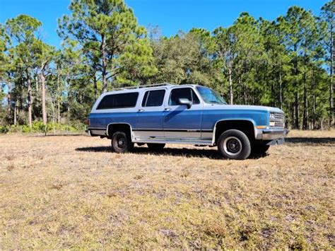 1990 Chevrolet Suburban 4x4 Square Body For Sale In North Port Fl