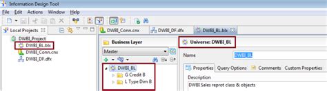 How To Create Sap Bo Universe Unx Using Information Design Tool Idt Dwbi Castle
