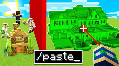 I Cheated In A Build Battle Using Paste In Minecraft I Cheated In A Build Battle Using Paste
