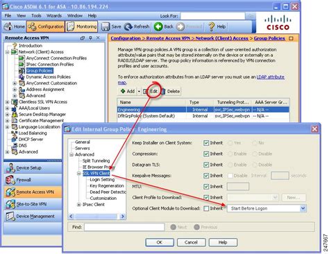Cisco Anyconnect Secure Mobility Client 管理者ガイド リリース 3 0 Vpn アクセスの設定 [cisco Secure Client