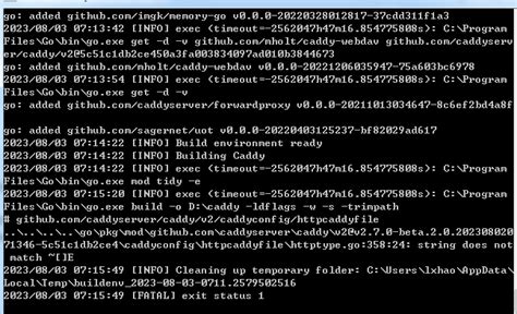 Unable To Compile After Adding Caddy L4 Plugin · Issue 5673 · Caddyservercaddy · Github