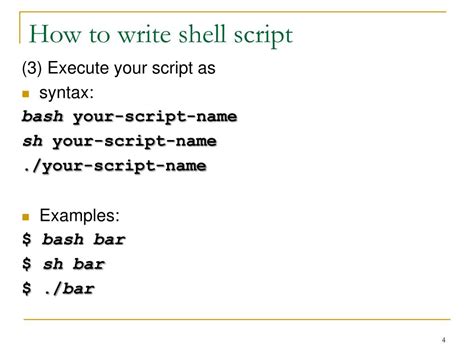 How To Write Shell Script Nolfmyown