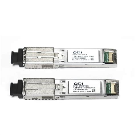 Hsgq Gpon Onu Pon Stick Sc Upc G G Km Sfp With Mac Inside Drtl Chips Buy Onu Pon