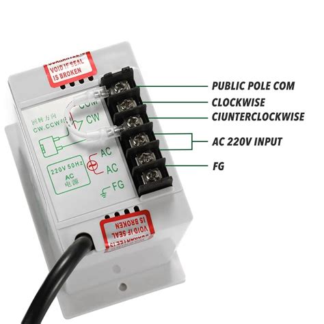 Digitale Display UX 52 400W 220V Snelheid Motor Co Grandado
