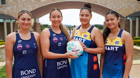 Double Trouble Tongan Twins Take On Netball Queensland State Titles For Bond And Titans Gold