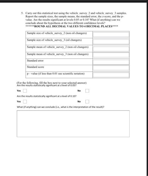 Solved This Problem Concerns The Datasets Of Vehicle Ages In Chegg Com