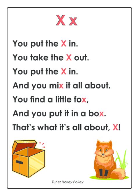 Abc Songs Letter X For Preschoolers Must Have Letter X Songs