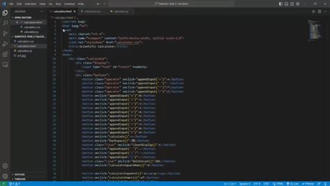 Bhavi On Linkedin Webdeveloperintern Html Css Calculatorproject Daboticsindia