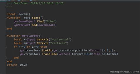 通过unity 调用lua脚本实现最简单的移动unity外挂lua脚本 Csdn博客