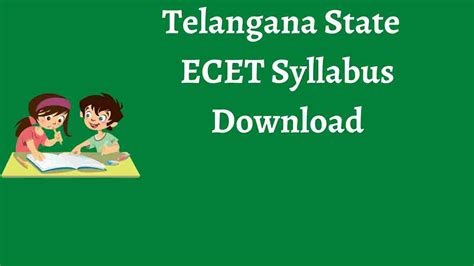 TS ECET Syllabus PDf Download 2023 Exam Pattern