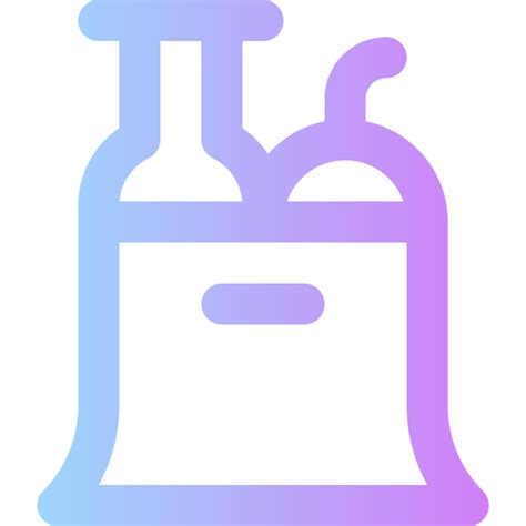 Grocery Bag Super Basic Rounded Gradient Icon Grocery Bag Super Basic Rounded Gradient Icon