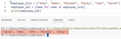 How To Convert A List To A Set In Python