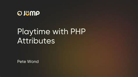 Laravel News On Linkedin Playtime With Php Attributes Jump24