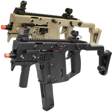 Kwa Licensed Kriss Vector Gas Blow Back Airsoft Sub Machine Gun
