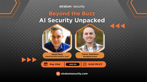Stratum Security On Linkedin Aisecurity Cybersecurity Webinar Ai Hackerswithethics…