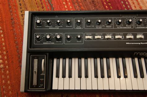 Matrixsynth Moog Micromoog Analog Synthesizer W Custom Sides Sn 6925