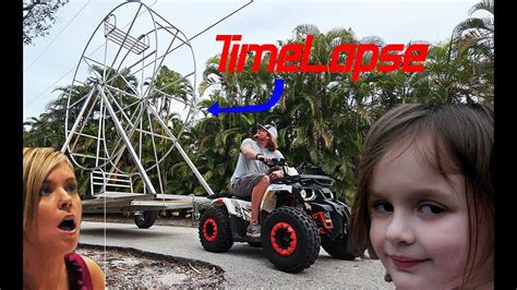 How To Build A Ferris Wheel At Home Youtube