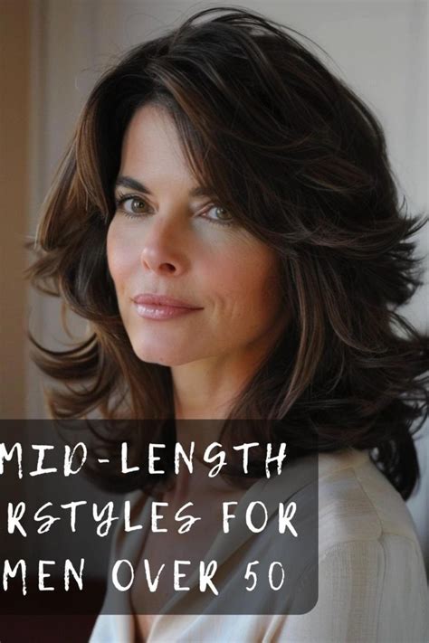 7 Mid Length Hairstyles For Women Over 50 Video Medium Hair Styles