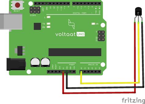 Voltaat Learn Digital Thermometer Using Arduino And Lm35 Temperature Sensor