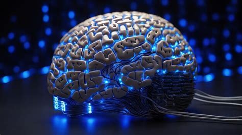 Premium Photo Human Brain Intelligent Thinking Processing Through The Concept Of A Neural