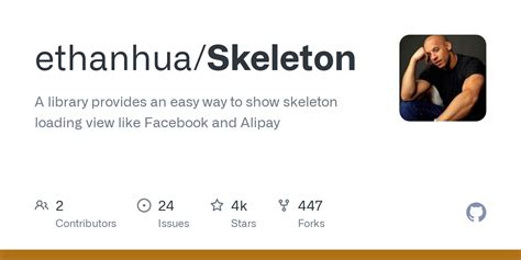 Github Ethanhua Skeleton A Library Provides An Easy Way To Show Skeleton Loading View Like