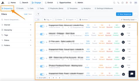 access apollo email analytics