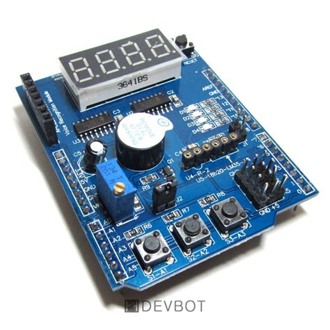 shield multifonctions pour arduino