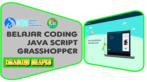Belajar Coding Java Script Challenge Drawing Shapes Grasshopper Youtube