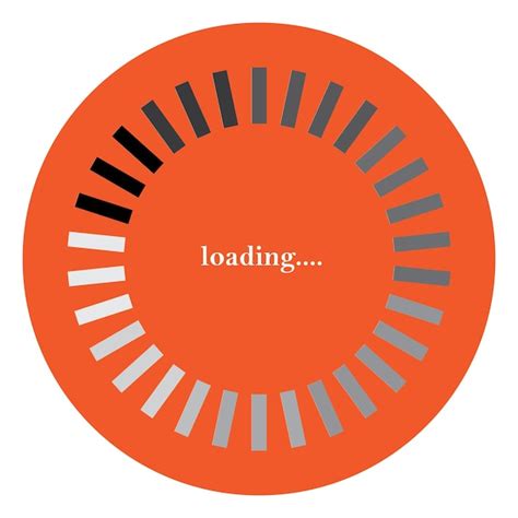 Premium Vector Loading Icon Vector Illustration Symbol Design