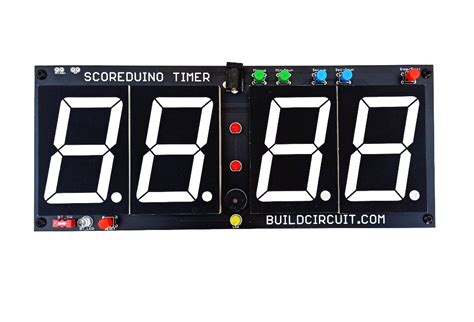 Scoreduino Timer For Digital Scoreboards Buildcircuits
