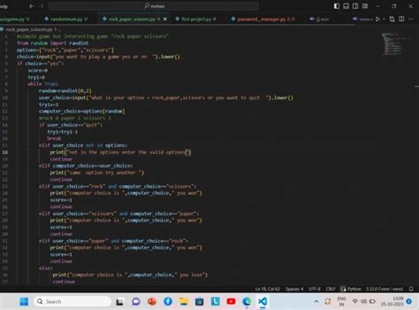 mohan v on linkedin pythonprojects coding github