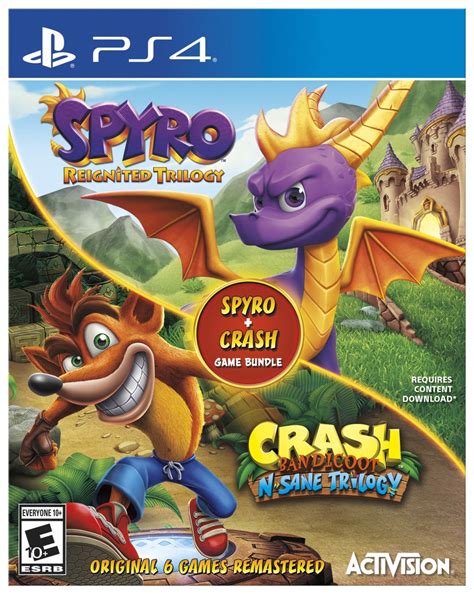 Spyro And Crash Bandicoot Trilogy Bundle Spotted On Retailer Websites