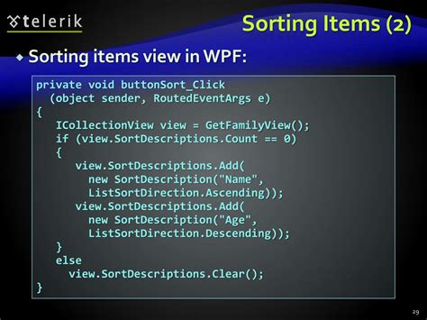 Ppt Binding Lists In Wpf Powerpoint Presentation Free Download Id 2625700