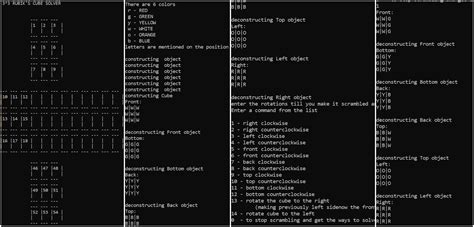 github anupriya13 rubiks cube scrambler and solver rubiks cube 3 3