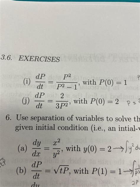 Solved I Dtdpp2−1p2 With P01 J Dtdp3p22 With