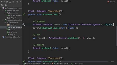 NET Page UnitTestBot