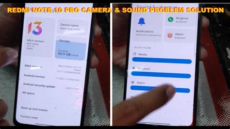 Redmi Note Pro Front Camera Not Working And No Sound Solution YouTube
