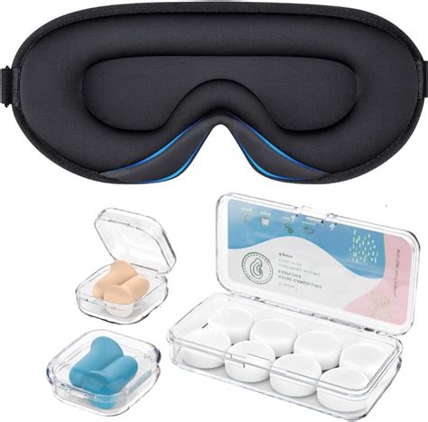 Hopomer Sleep Mask And Ear Plugs For Sleeping Noise