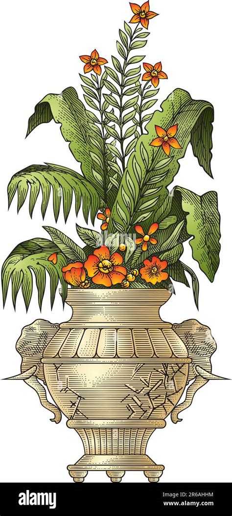 Clay Wine Jug Stock Vector Images Alamy