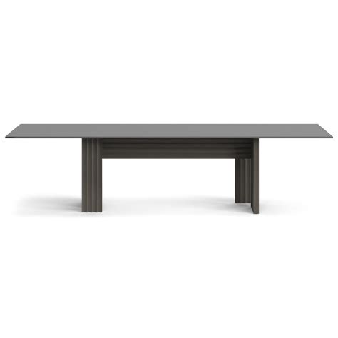 Moroso Rows Vertical Dining Table With Glass Top 2modern