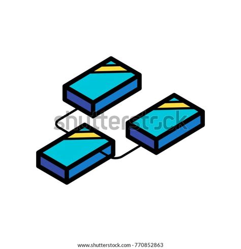 Data Graphs Iso Connections Stock Vector Royalty Free 770852863 Shutterstock