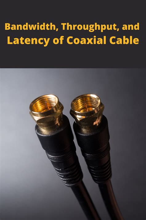 Bandwidth Throughput And Latency Of Coaxial Cable Modem Cable